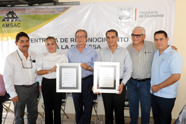 Entregan reconocimiento a Molymex por su Excelencia Ambiental ...