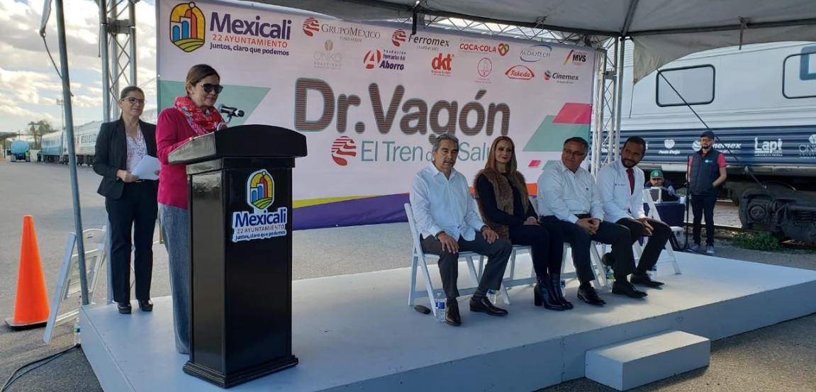 Arranca en Mexicali “Dr. Vagón” Tren de la Salud | Outletminero